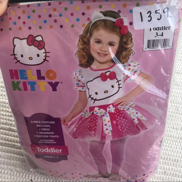 Hello Kitty | Costumes | Hello Kitty Toddler Costume | Poshmark